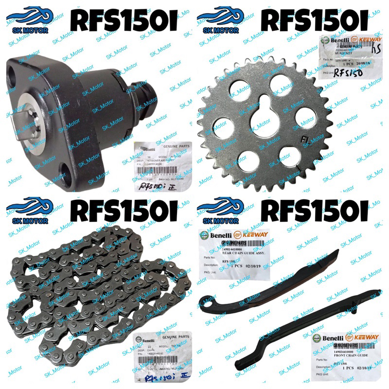 Benelli RFS150 RFS 150 i S 150S R18 Original Tensioner Block Timing ...