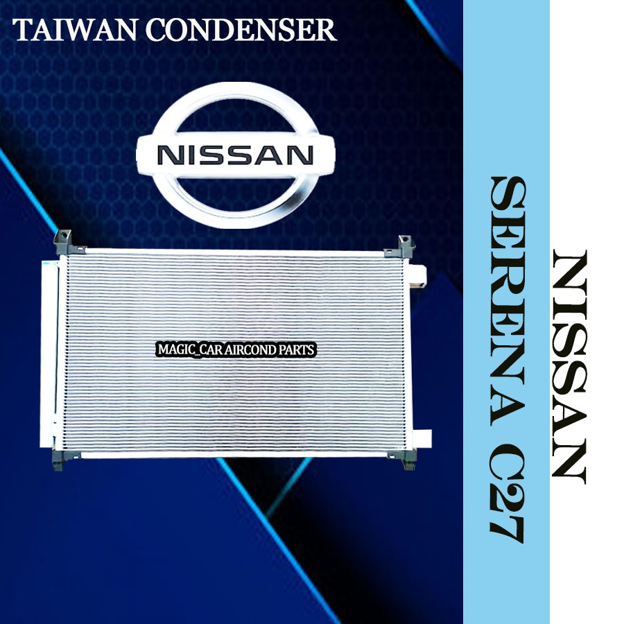 NISSAN SERENA C27 TAIWAN NEW CONDENSER (CAR AIR CONDITIONING) | Shopee ...