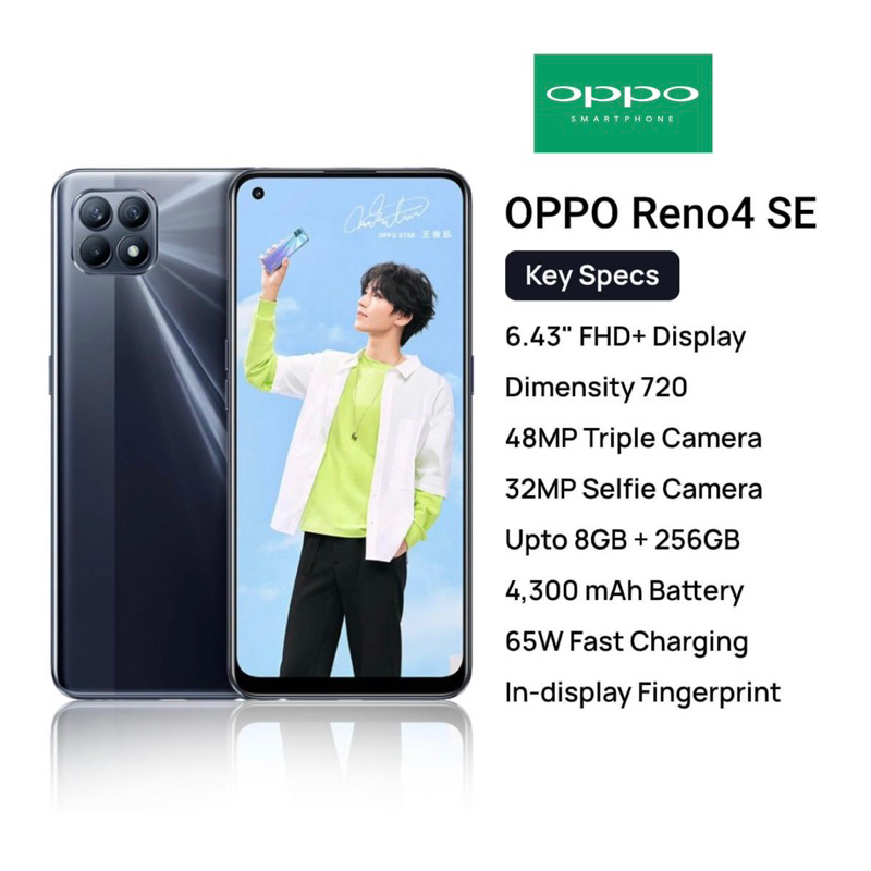 OPPO Reno4 SE 5G 8GB+256GB 65W Fast Charge (Original Used Condition 95% As Like New Original ...