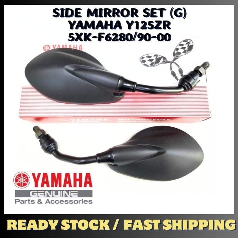 YAMAHA 125Z Y125Z Y125ZR SIDE MIRROR SET MIRROR REAR VIEW CERMIN SISI ...