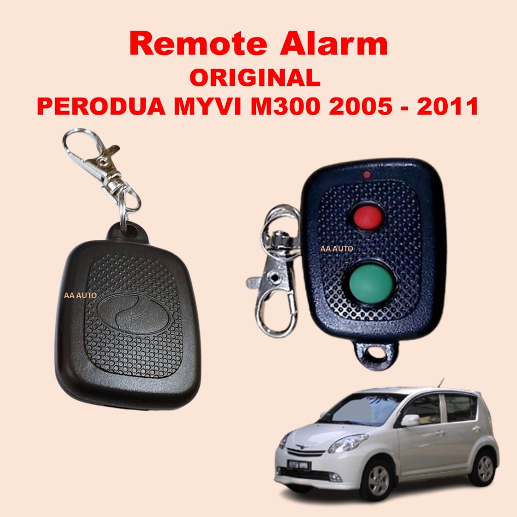 ORIGINAL PERODUA MYVI M300 2005 - 2011 Car Alarm Remote Control Key ...