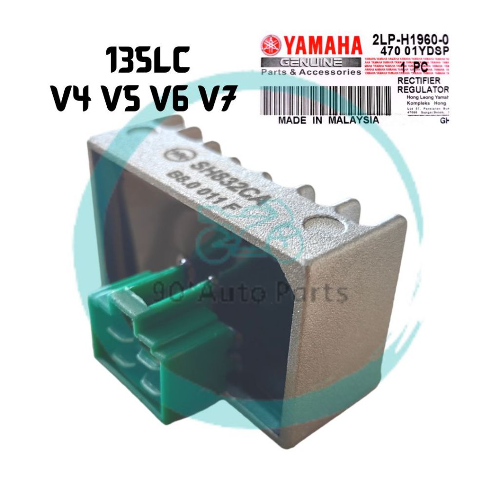 RECTIFIER ORIGINAL REGULATOR ORIGINAL YAMAHA MOTOR LC135 V4 V5 V6 V7 135LC V4 V5 V6 V7 LC 135 ...