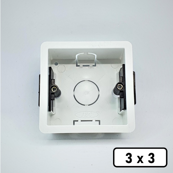 PVC Box Surface Nut Box | Electrical Box | Conceal Base | Wall Switch ...