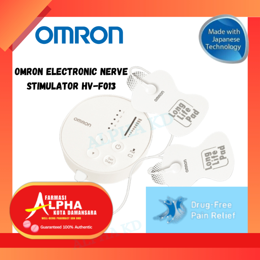 Omron Electronic Nerve Stimulator Electronic Pulse Massager HV-F013 | Shopee Malaysia