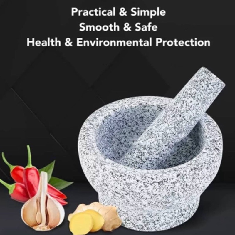 🔥READY STOCK 🔥LESUNG BATU KILAT_LESUNG BATU GRANITE KILAT_NATURE ...