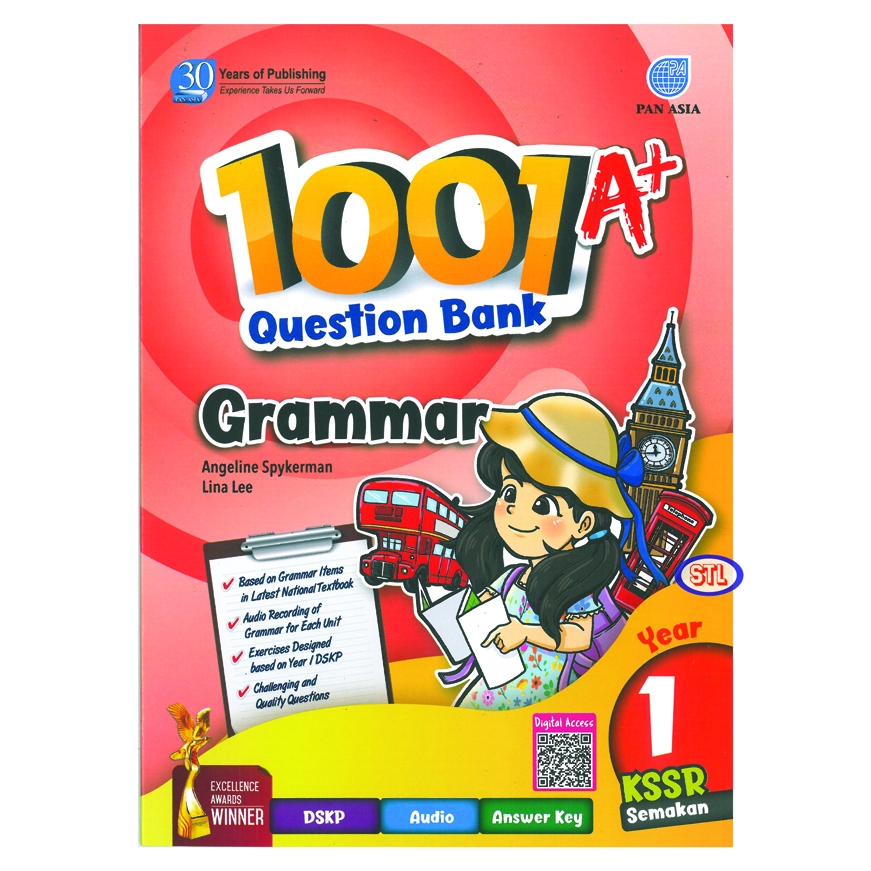 Year 1 Grammar 1001 A+ Question Bank | Shopee Malaysia