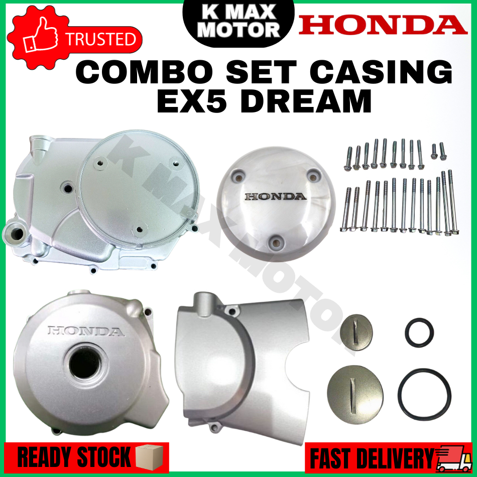 Honda Ex5 Dream Casing Injin Magnet Casing Clutch Logo Screw Engine ...
