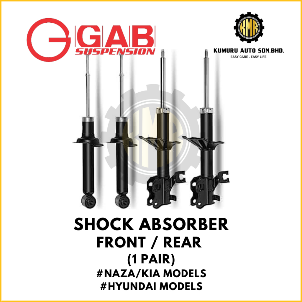 (1@Set) GAB Gas Front Rear Absorber Naza Citra Suria Kia Spectra ...
