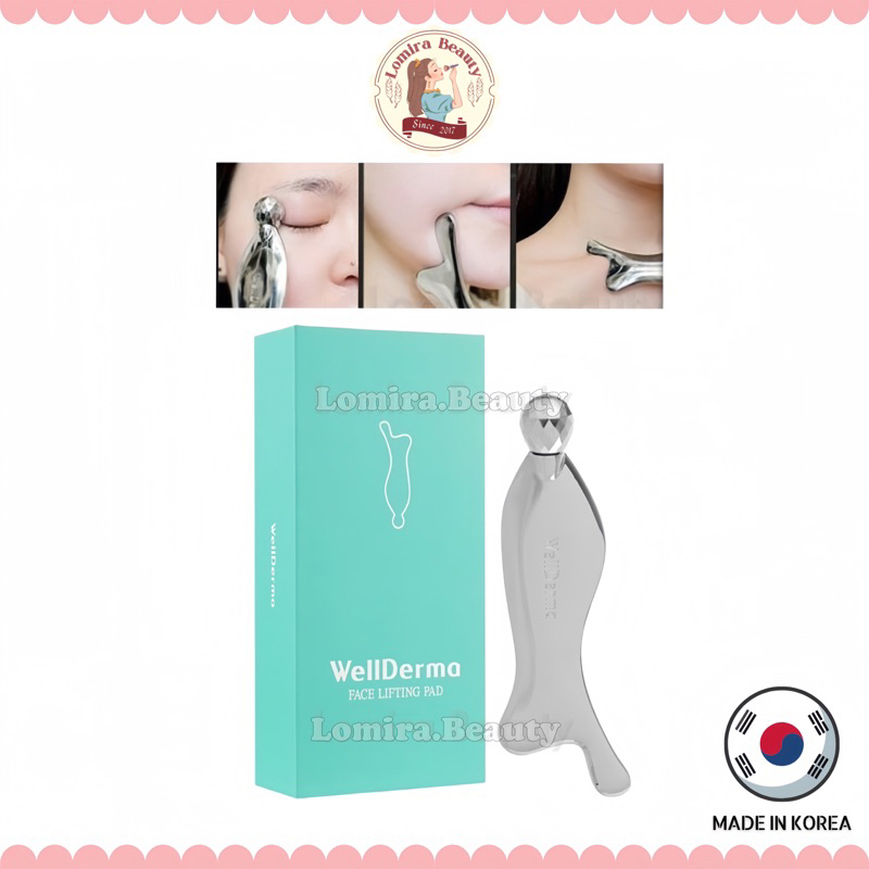 WellDerma Face Lifting Pad｜Gua Sha Massage Tools｜Wellderma Roller (1pc ...
