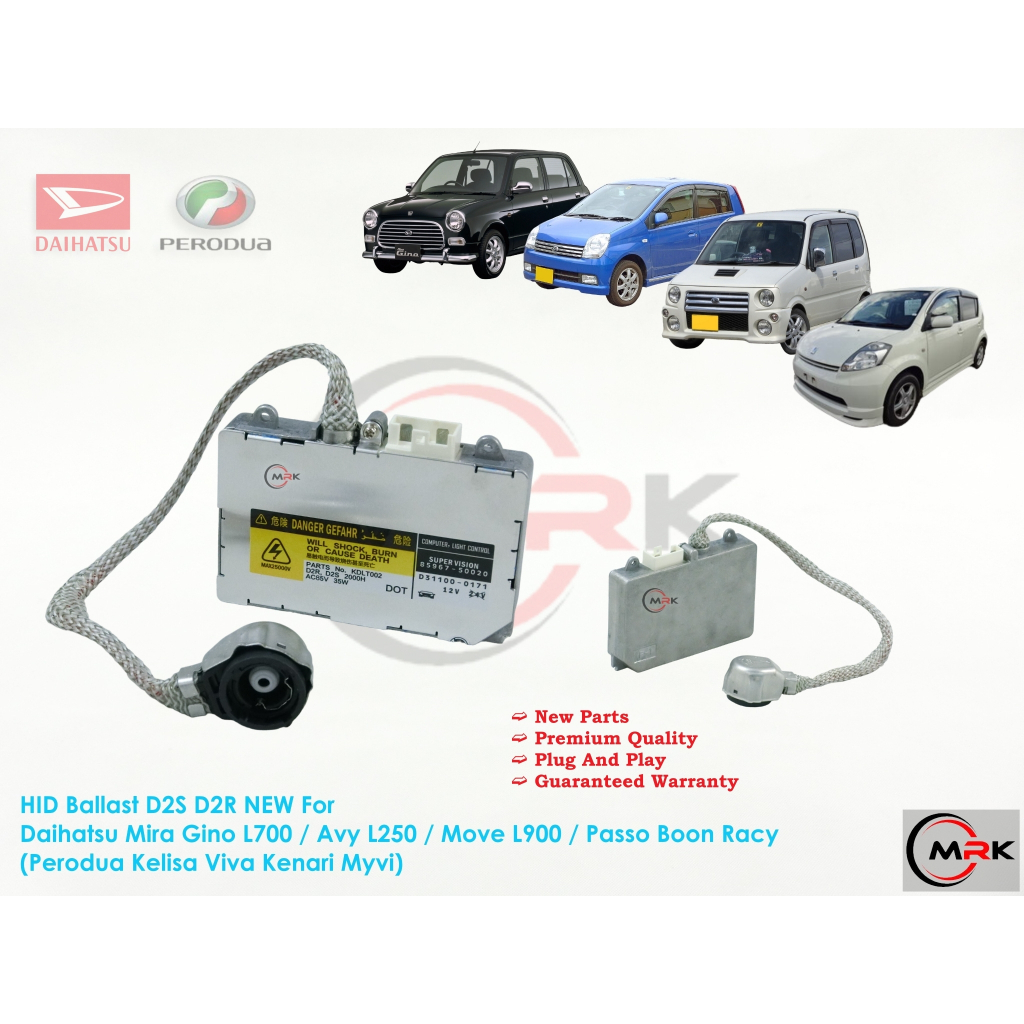 Daihatsu Mira Gino L700 Avy L250 Move L900 Passo Boon Racy Perodua ...