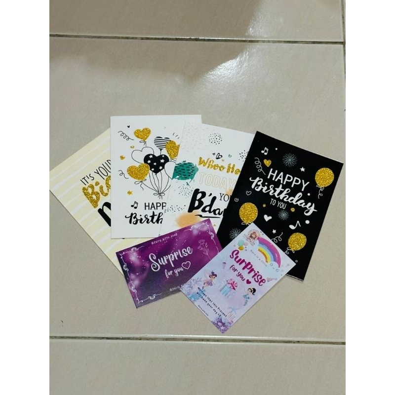 kad ucapan wish card happy birthday special for you | Shopee Malaysia