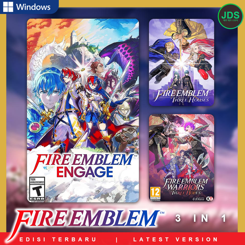 Fire Emblems 3 In 1 Complete Collections [BATTLEFIELD [𝐏𝐂 𝐃𝐈𝐆𝐈𝐓𝐀𝐋 ...