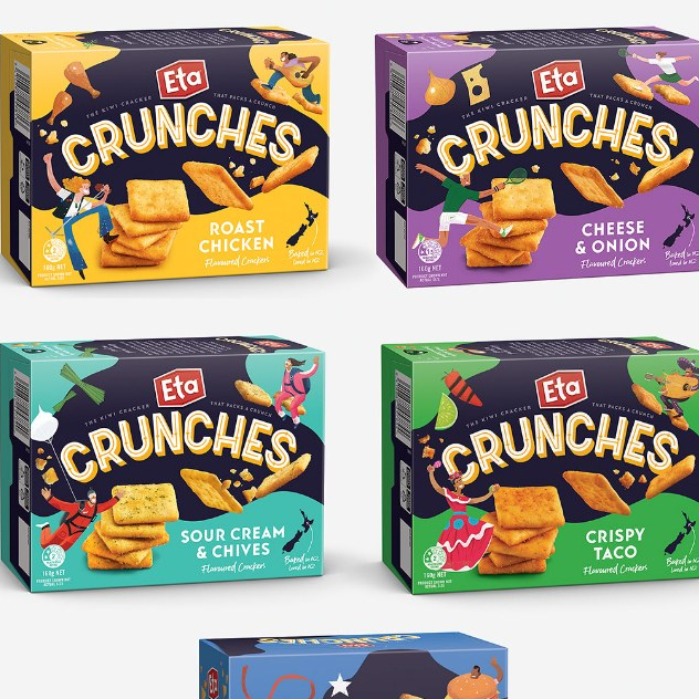 Crackers Eta Crunches Range 160g | Shopee Malaysia