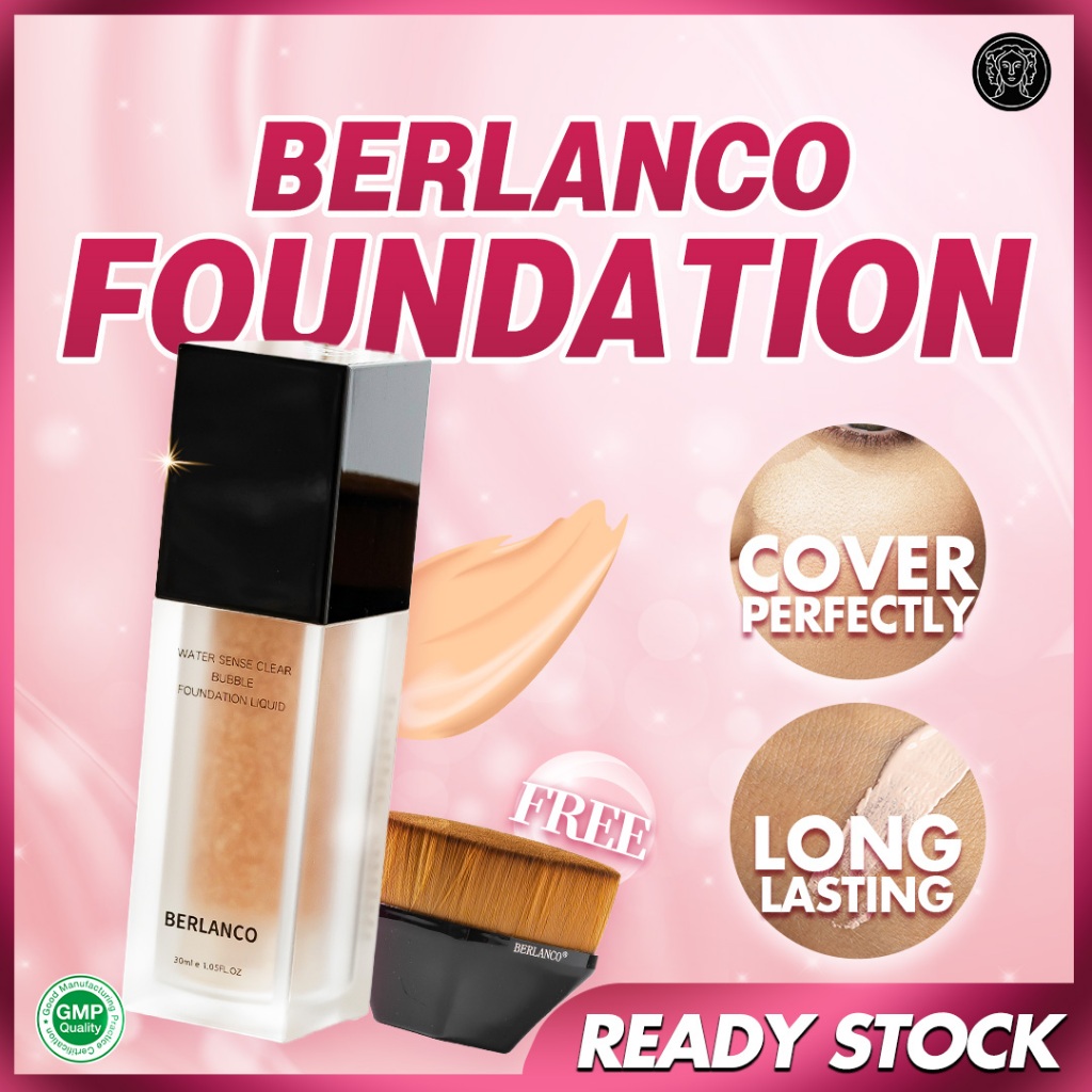 BERLANCO | Water Sense Clear Bubble Foundation Liquid Moisturizing ...