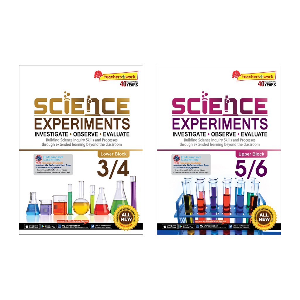 Science Experiments Lower Block 3/4 and Upper Block 5/6 | Guide ...
