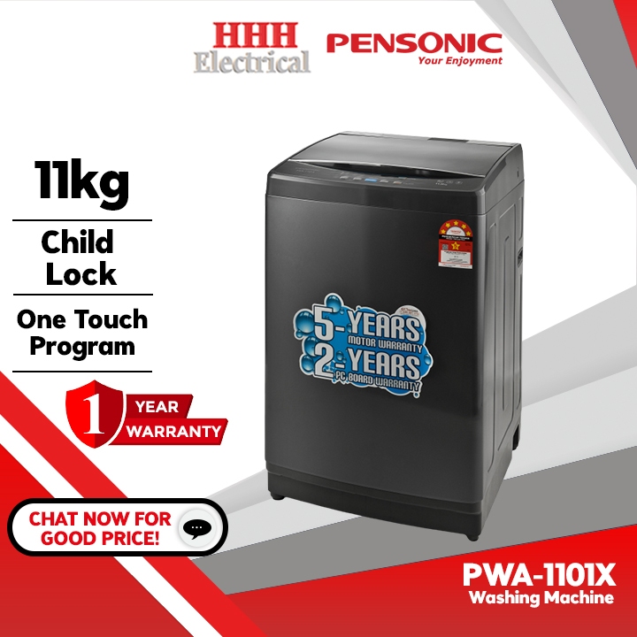 Pensonic Fully Auto Washing Machine Mesin Basuh 11KG PWA-1101X ...