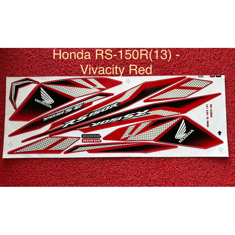 Honda RS150R (13) Body Sticker - New (Ready Stock) | Shopee Malaysia