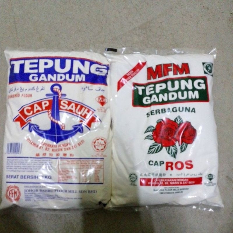 tepung gandum serbaguna 1kg | Shopee Malaysia