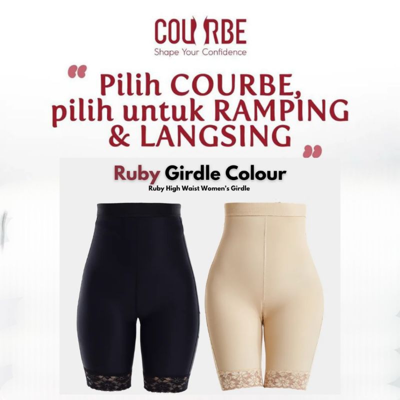 COURBE [ORIGINAL] RUBY HIGH WAIST WOMENS GIRDLE SELUAR SOROK LEMAK - READY STOCK | Shopee Malaysia