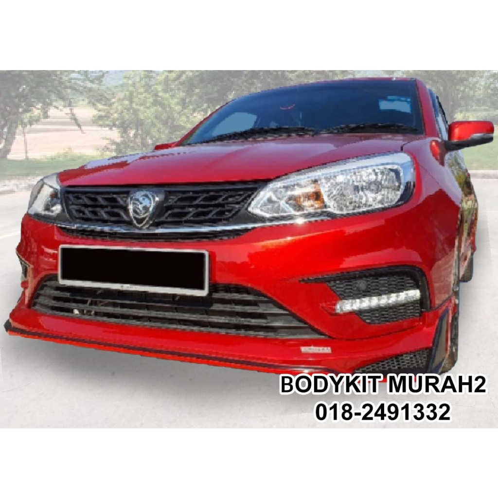 Proton Saga 2019 Drive 68 Bodykit + Spoiler With Paint | Shopee Malaysia