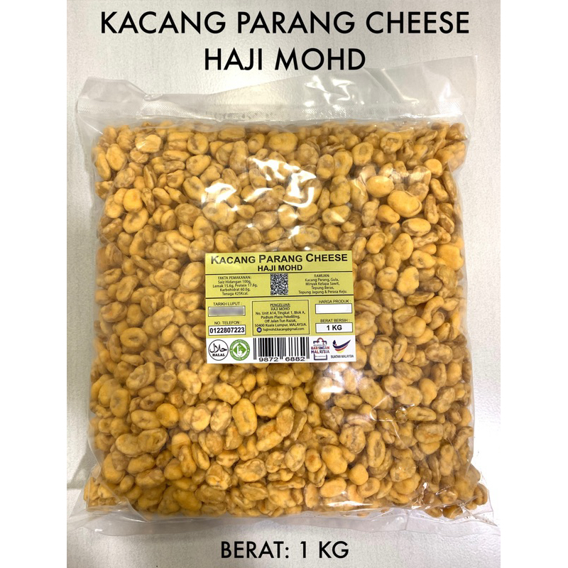 KACANG PARANG CHEESE HAJI MOHD (PAKET 1KG) | Shopee Malaysia
