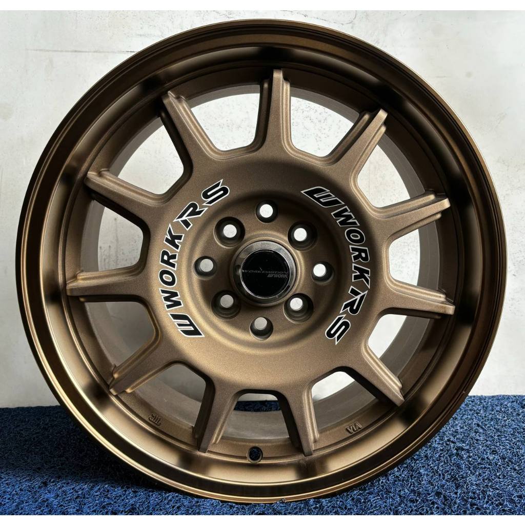 WORKS EMOTION RS11 Sport Rim 16x7JJ ET35 (8H100/114.3) color: BRZLP+BR ...