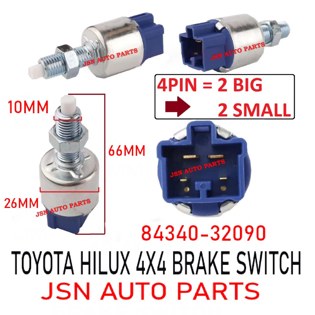 BRAKE SWITCH TOYOTA HILUX 4X4 84340-32090 | Shopee Malaysia