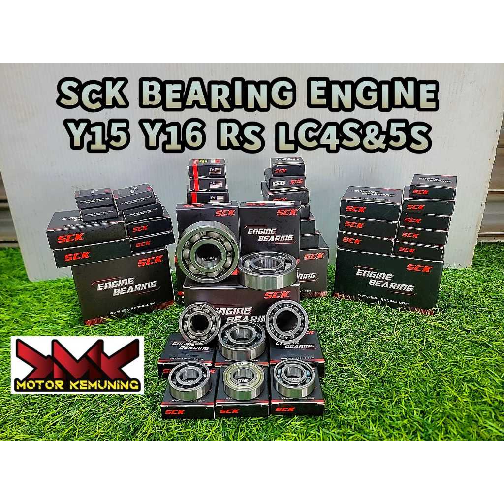 SCK RACING LC135 4S LC135 5S Y15 Y16 R15 RS150 RSX ENGINE BEARING SET ...