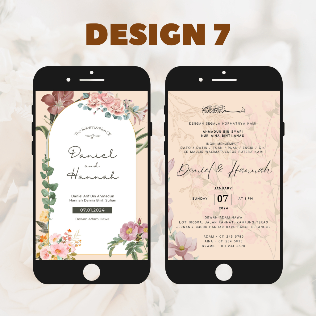 CATALOGUE 2 Kad Kahwin Digital Murah | Video Kad Kahwin Tunang | E-Card ...