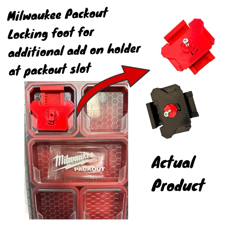 Milwaukee Locking Foot for Packout | Shopee Malaysia