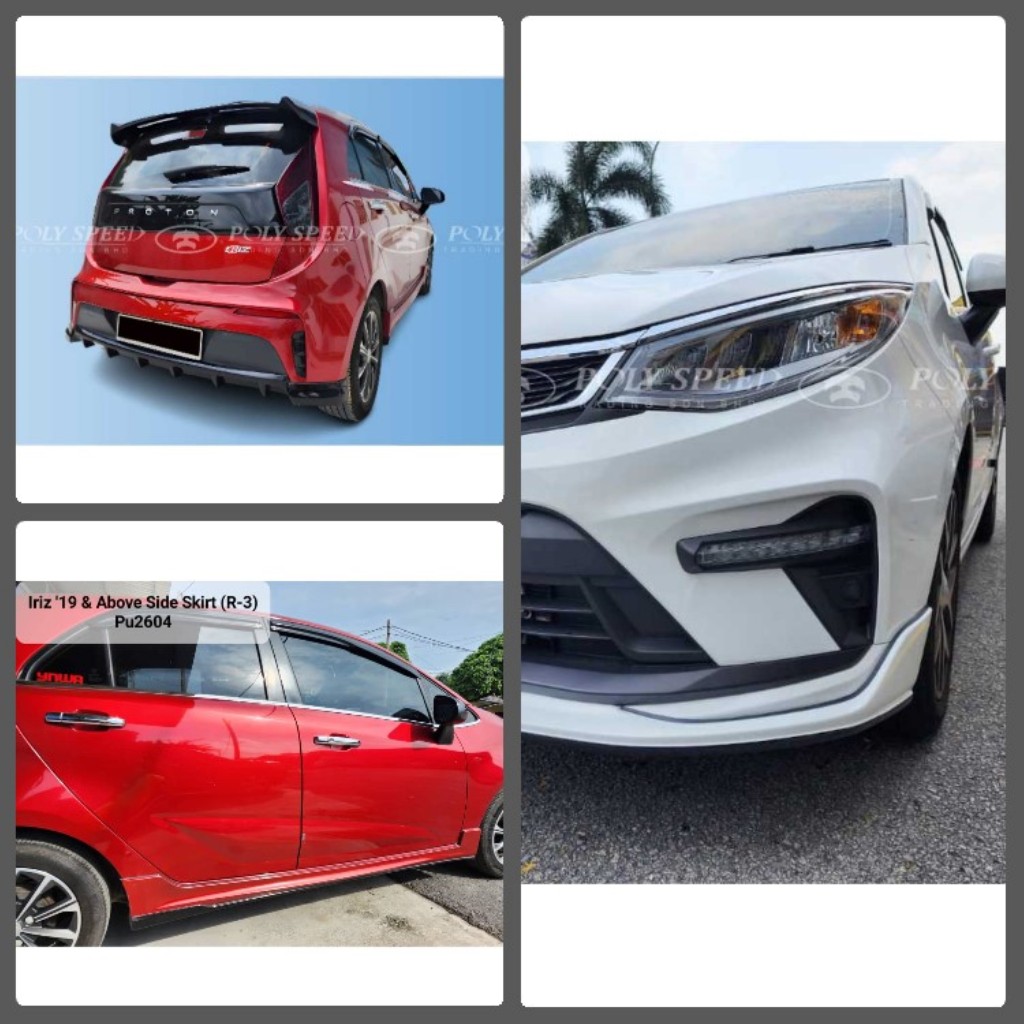 Proton Iriz 2022 R3 Body Kit PU Ready Stock | Shopee Malaysia
