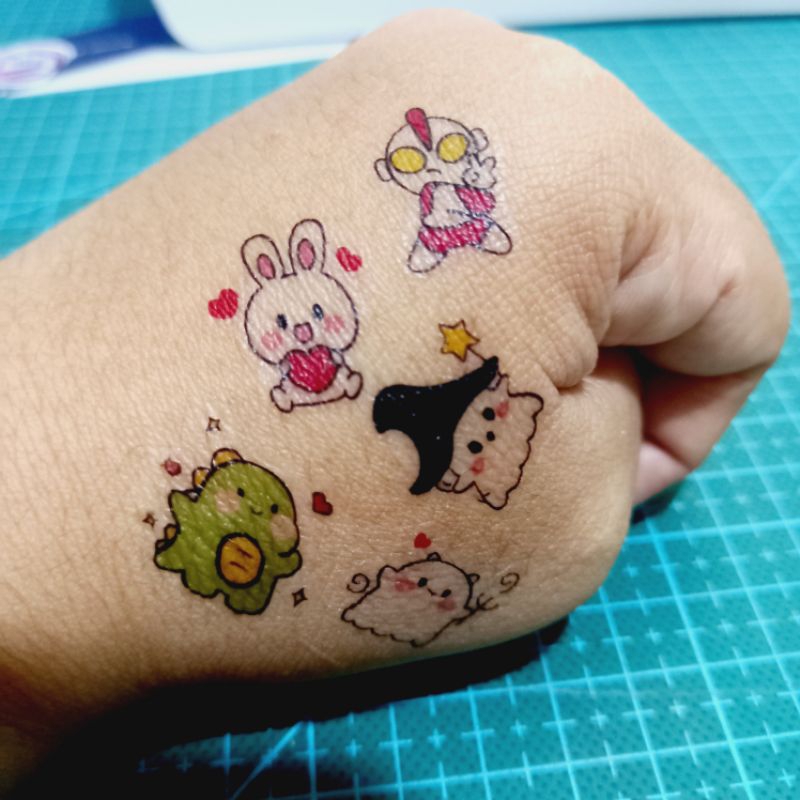 Custom Tattoo Temporary Sticker | Shopee Malaysia