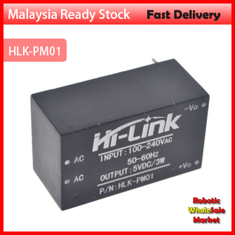 HLK-PM01 AC-DC 220V to 5V Step-Down Power Supply Module Intelligent ...