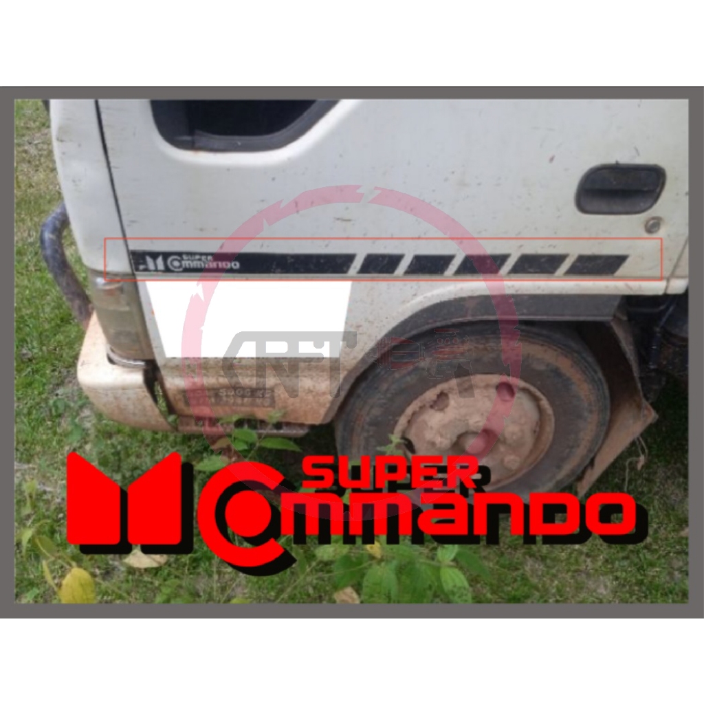 CFS574 ISUZU Super Commando ELF N Series Truk LORRY TRUCK Lori Logo ...