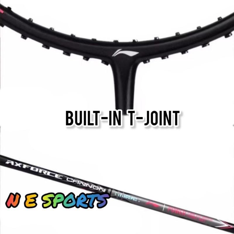 LINING AXFORCE CANNON 李宁雷霆小钢炮 BADMINTON RACKET 4UG5 32LBS (Free Full ...