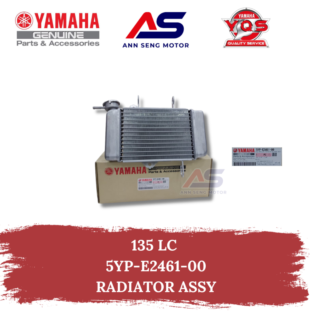 YAMAHA 135LC RADIATOR ASSY ORIGINAL (5YP-E2461-00) | Shopee Malaysia