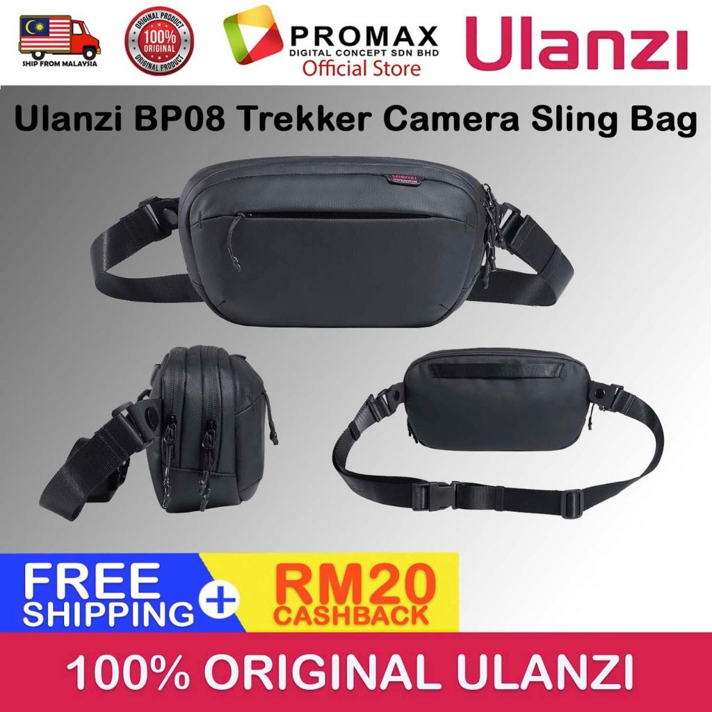 READY STOCK!!! Ulanzi BP08 Trekker Camera Sling Bag (100% ORIGINAL) | Shopee Malaysia