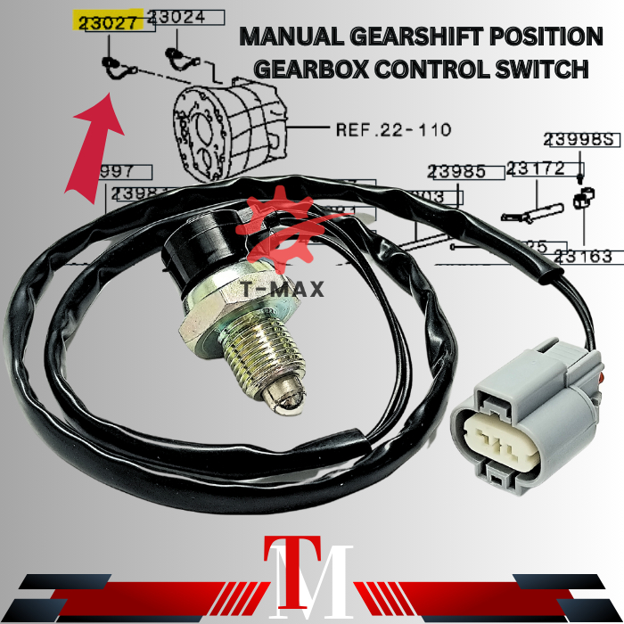 MITSUBISHI TRITON KA4, L200, Pajero GEAR BOX GEARSHIFT POSITION SWITCH ...