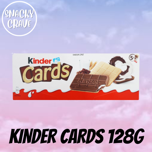KINDER CARDS 128G (5PCS) | Shopee Malaysia