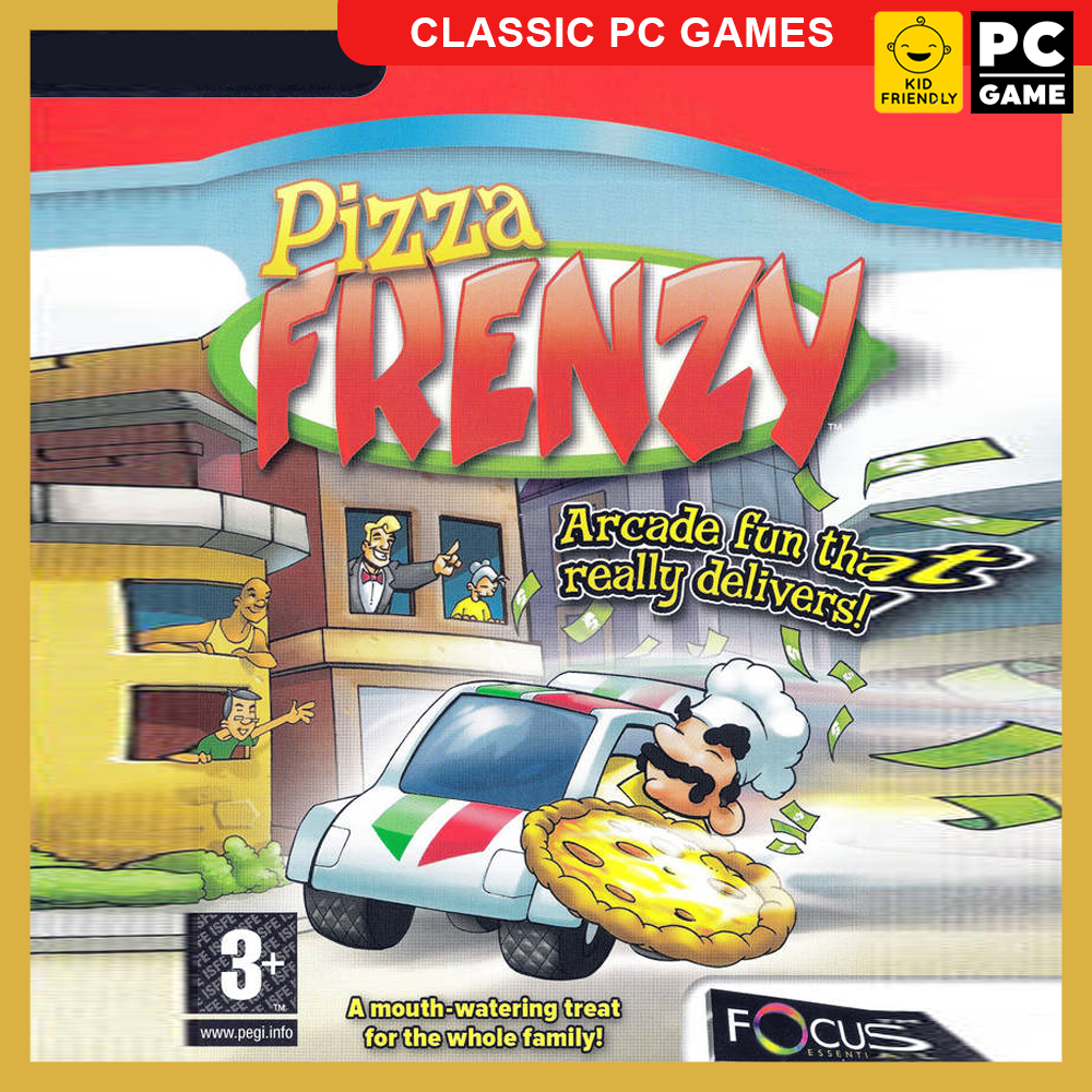 Pizza Frenzy for Windows PC 🔥Classic Nostalgic PC Games | Lifetime ...