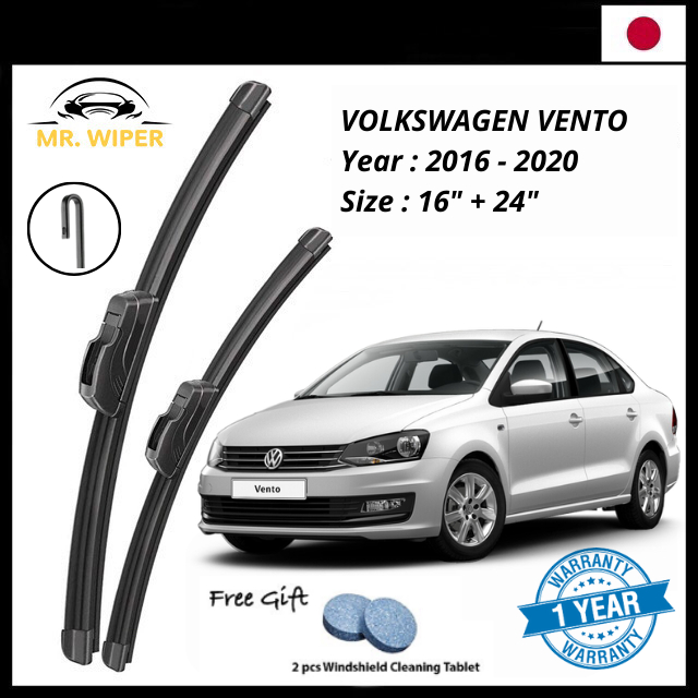 🔥 MR WIPER🔥 VOLKSWAGEN VENTO (2016-2020) MR WIPER JAPAN TECHNOLOGY ...