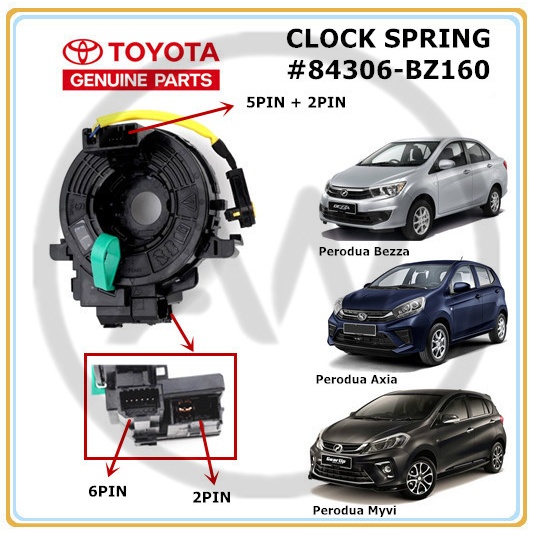 Original Perodua Axia 2014-2017 Bezza Myvi D20N High Spec Steering ...