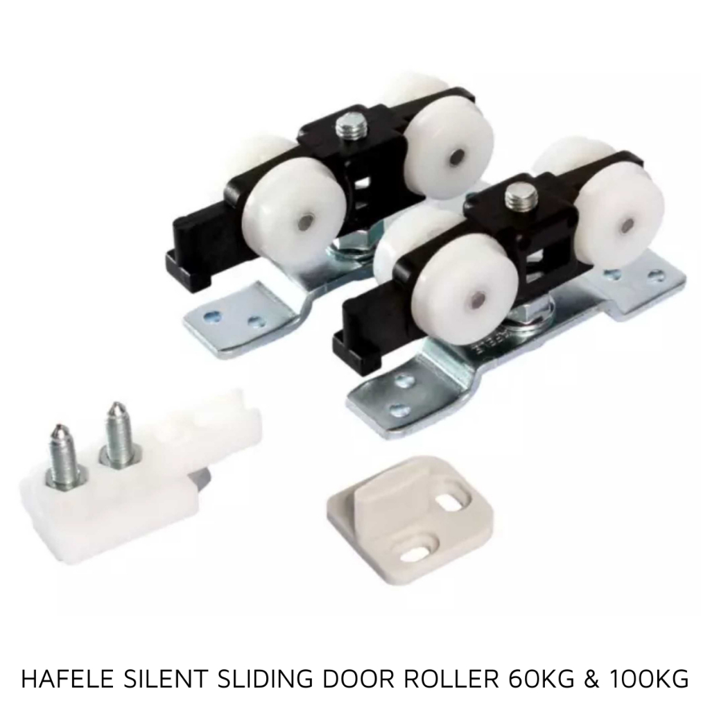 AUTHENTIC ORIGINAL- MDS HAFELE SILENT SLIDING DOOR ROLLER 60KG & 100KG ...