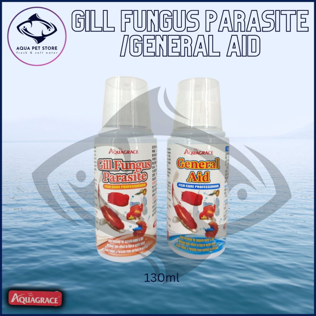 AquaGrace General Aid 130ml / AQUAGRACE Gill Fungus Parasite 130ml ...