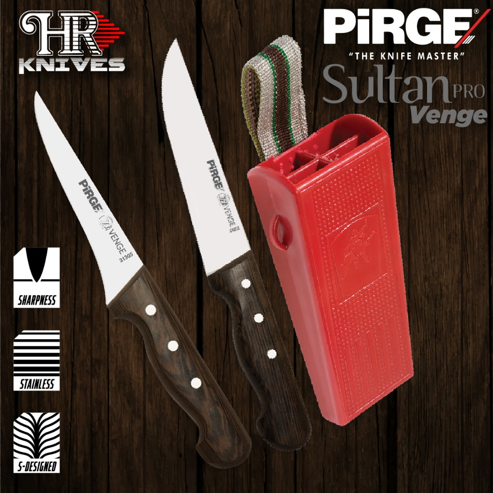 PIRGE VENGE B Set Pisau Lapah dan Scabbard - Pisau Boning 31305 - Pisau ...