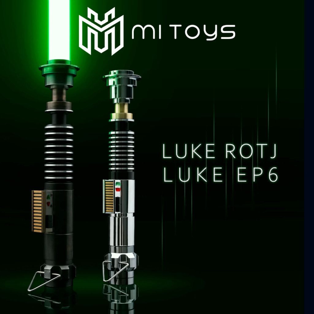 Luke Skywalker Lightsabers Compilations SNV4 Neopixel Metal Smart ...