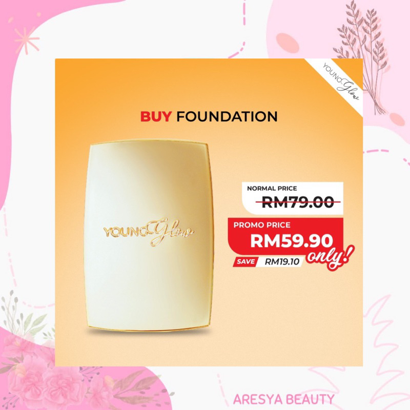 YOUNG & GLOW FOUNDATION NEELOFA 🔥 | Shopee Malaysia