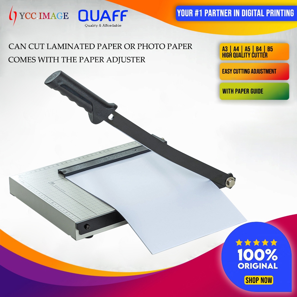 Quaff A3 A4 B4 Size Paper Cutting Machine Metal Base with Adjuster ...