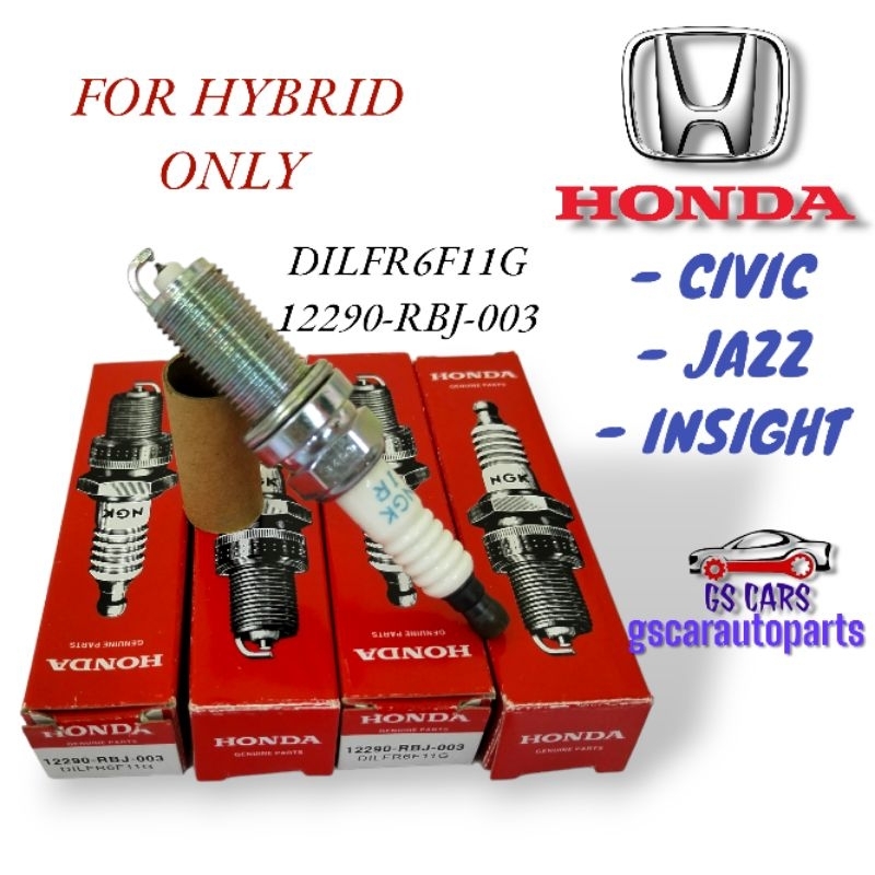 Honda Hybrid Engine 4pcs Set Iridium Spark Plug Civic 1.5/Jazz 1.5 ...