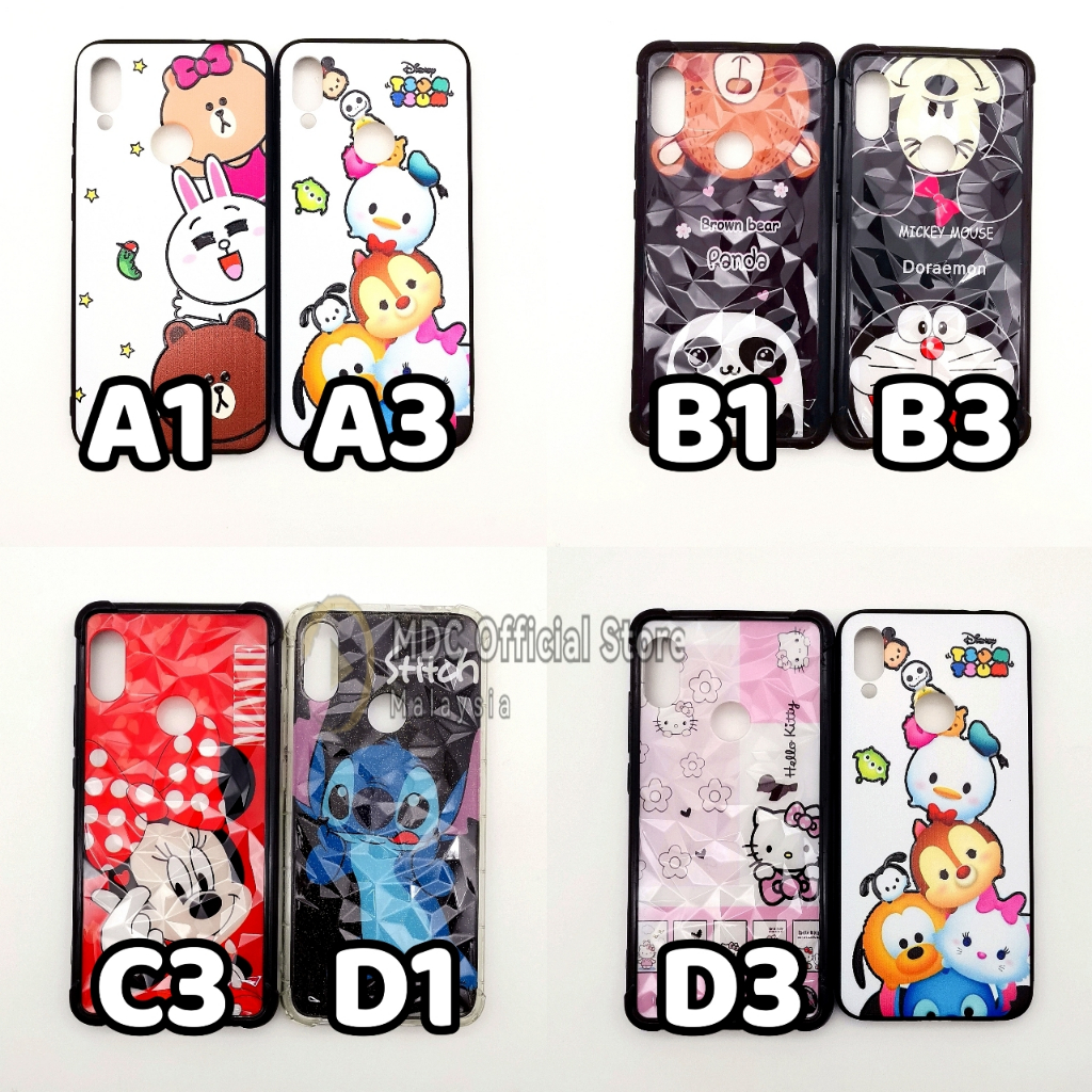 MDC Cartoon Phone Case compatible with Xiaomi Redmi Note 7 Hard Cover ...